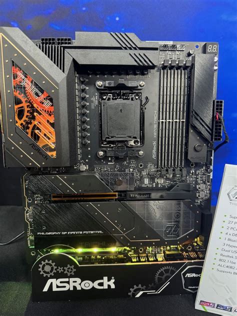 ASRock Unveils Motherboards For Ryzen 9000 At Computex 2024 X870E