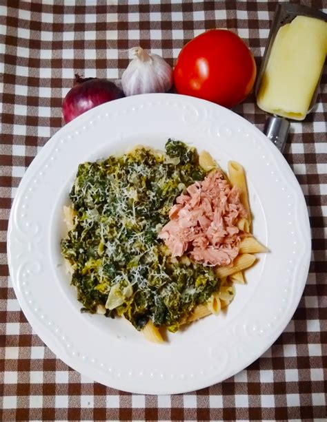 Makaron Ze Szpinakiem I Serem Feta Przyslijprzepis Pl