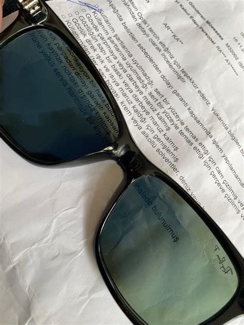 Atasun Optik Rayban Güneş Gözlük Kaplama Atması Şikayetvar