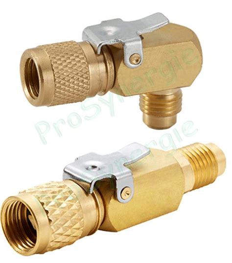 Raccord Rapide Clim Auto Obturant Equerre Ou Droit 1 4 Ou 5 16