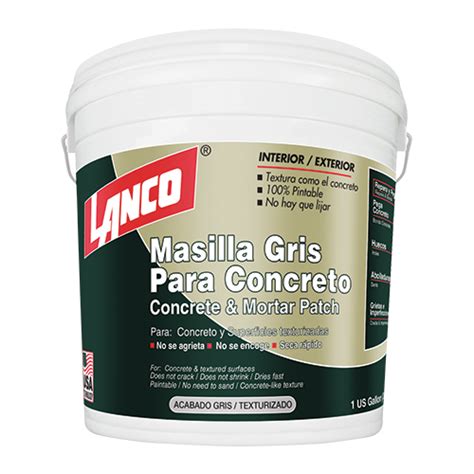 Masilla Para Paredes De Cemento Madera Estuco Y Yeso Lanco Store