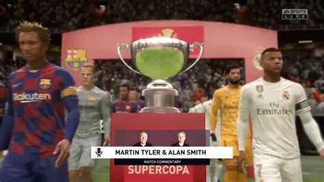 FIFA 20 FC Barcelona Vs Real Madrid SUPERCOPA Final 2022 2023 YouTube
