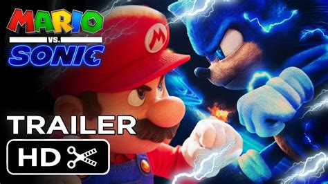 Mario Vs Sonic The Movie Teaser Trailer Concept Nintendo