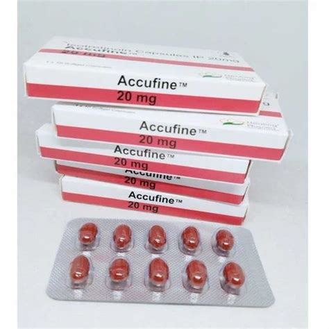 Accufine 20 Mg Softgel Capsule Isotretinoin Packaging Type Strips