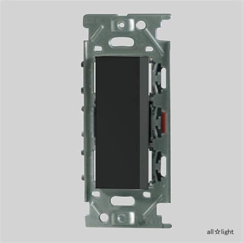 神保電器 NKシリーズ配線器具 4路スイッチシングルセット 15A 300V ソフトブラック NKW01014SB 受注生産品