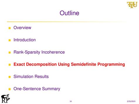 rank sparsity incoherence for matrix decomposition ppt download