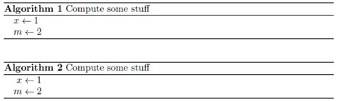 [tex latex] alignment in algorithmic environment math solves everything