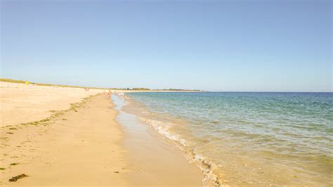 Plage naturiste à Fouesnant météo de la Plage de Kerler Bretagne
