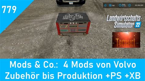 LS22 Mods Co 779 4 Mods von Volvo Zubehör bis Landwirtschaftliche