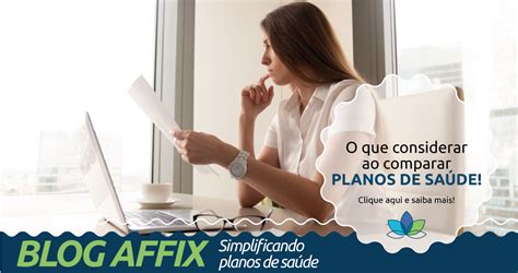 Como Comparar Planos De Sa De Affix