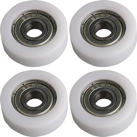 30 MM OD 608ZZ Lager Flache Nut Kugellager Führungsrolle Räder Rolle 93