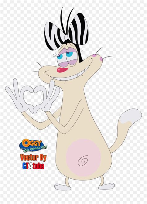 Olivia De Oggy And The Cockroaches Hd Png Download Vhv