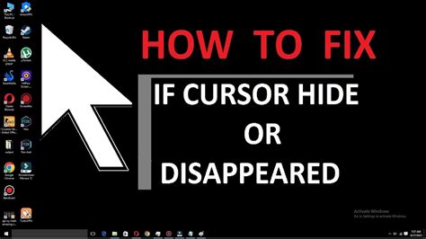 How To FIX Mouse Cursor Disappeared On Windows 10 Problem Only Using