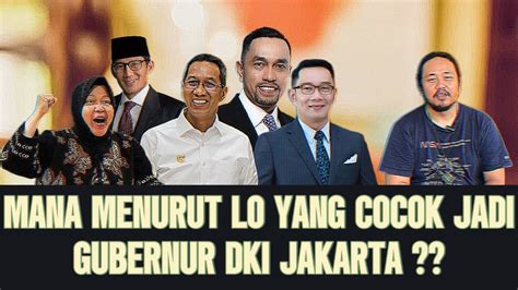 Siapa Sih Yang Cocok Jadi Gubernur DKI Jakarta Ridwan Kamil Maju DKI