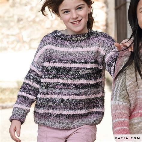 Pullover Kinder Herbst Winter Modelle Anleitungen Katia