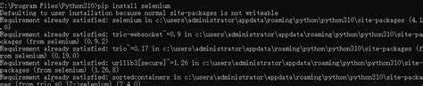 python selenium安装及环境配置的实现 pip install selenium csdn博客