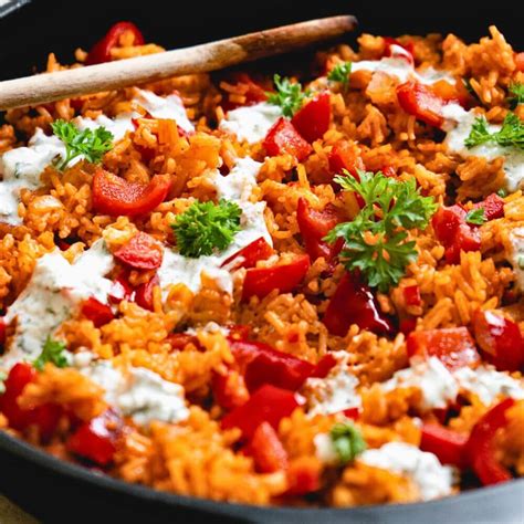 Paprika Reis Pfanne Schnell Einfach Leckere Ideen