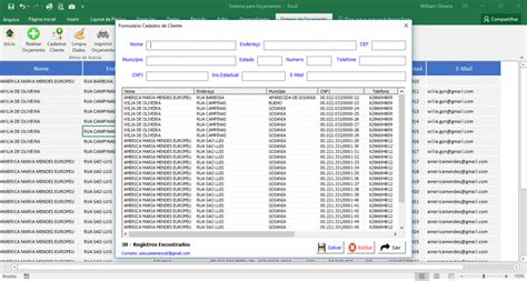 Planilha para Gerar orçamento em Excel e salvar em PDF
