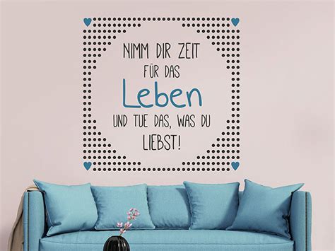 Wandtattoo Tue Das Was Du Liebst Wandtattoos De
