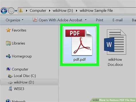 3 ways to reduce pdf file size wikihow