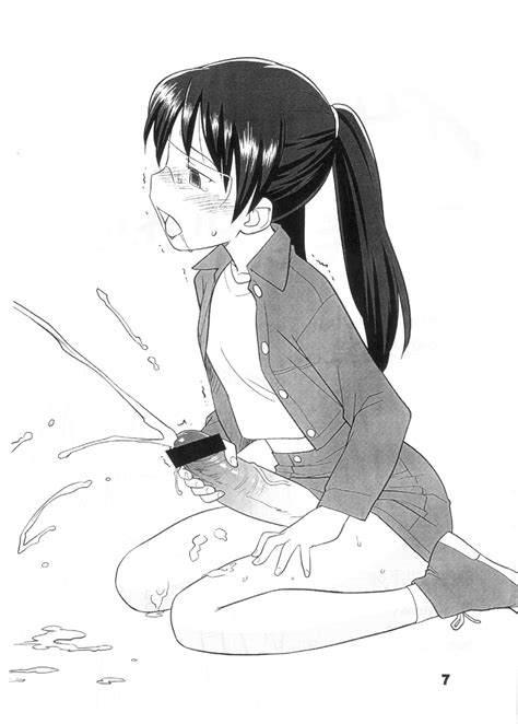 Rule 34 Amasawa Yuuko Blush Censored Cum Dennou Coil Doujinshi Flat Chest Futanari Glasses