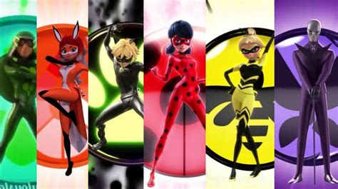 MIRACULOUS Todas Transformaciones All Transformations YouTube
