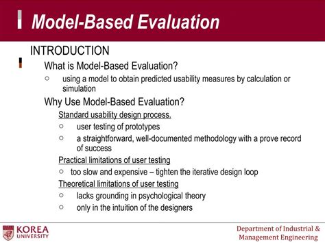 ppt model based evaluation powerpoint presentation free download id 2493122