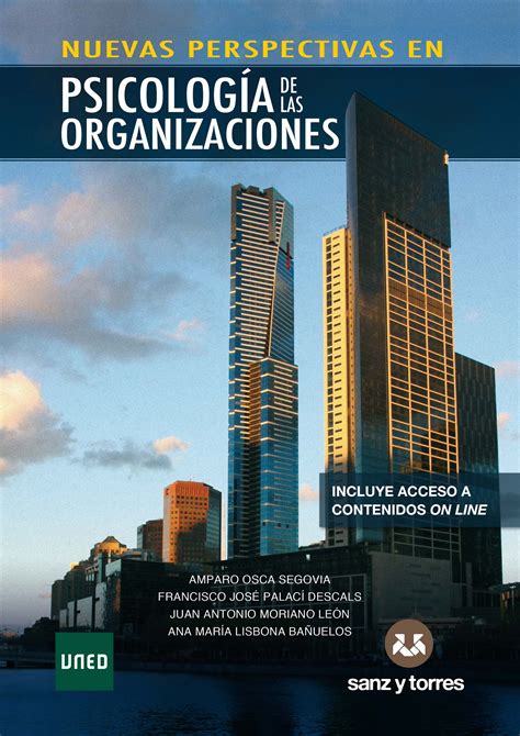 Editorial Sanz y Torres Nuevas Perspectivas en Psicología de las