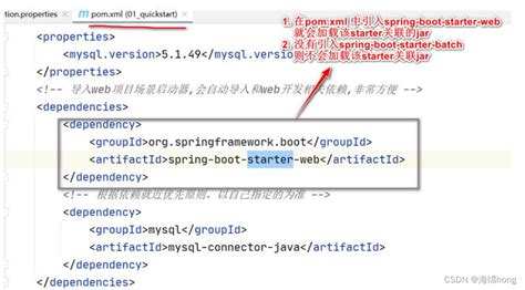 spring boot入门必会（基本介绍 依赖管理 自动装配） springboot的起步依赖与自动装配 csdn博客