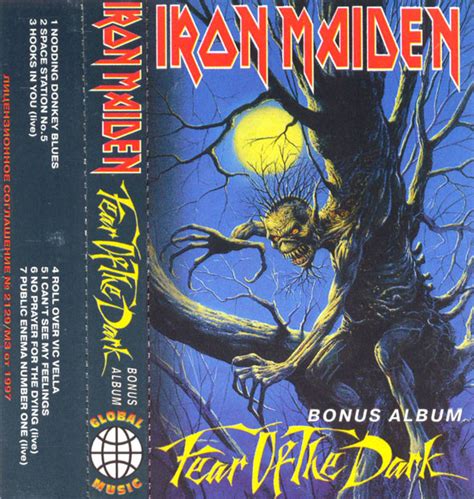 Iron Maiden Fear Of The Dark Bonus Album Cassette Discogs