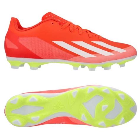 Adidas X Crazyfast Club Fxg Energy Citrus Rouge Blanc Jaune