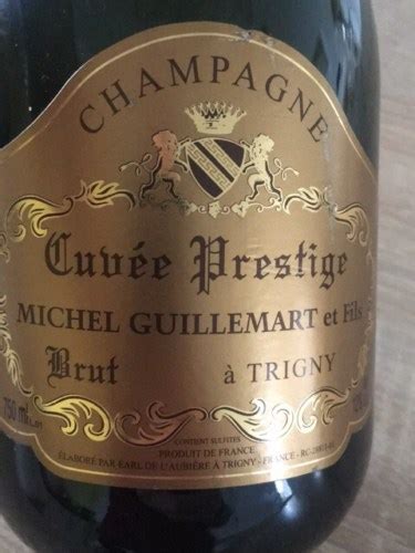 Michel Guillemart Cuv E Prestige Brut Champagne Vivino Us