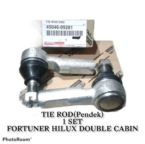 Tie Rod End Tirod Pendek Toyota Hilux Double Cabin Fortuner 1SET 45046