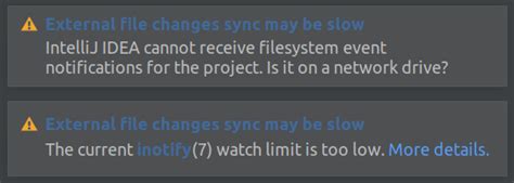 Jetbrains Ide How To Fix These Warnings External File Changes Sync