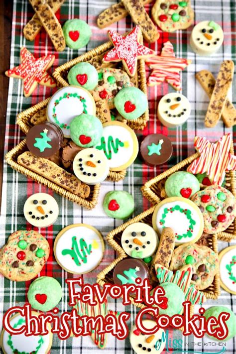 50 Christmas Cookies Easy Recipes For Cookie Exchanges Miss In The
