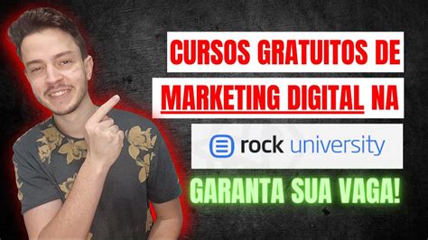 CURSOS DE MARKETING DIGITAL GRATUITOS PARA INICIANTES NA ROCK