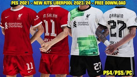 Pes New Kits Home And Away Liverpool Ps Ps Pc K