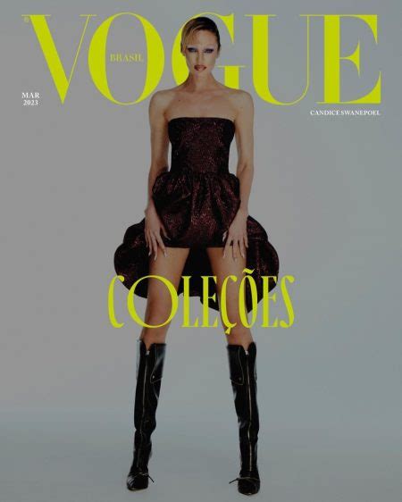 Candice Swanepoel Vogue Brazil March 2023 Cover Photos