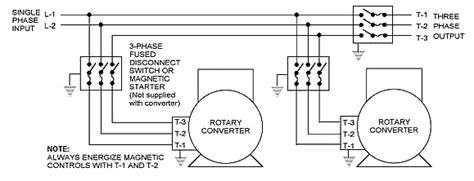 Wiring A Phase Converter