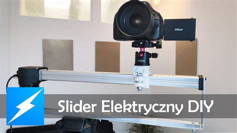 Slider Elektryczny Do Filmowania Smartfonem Lub Aparatem DIY