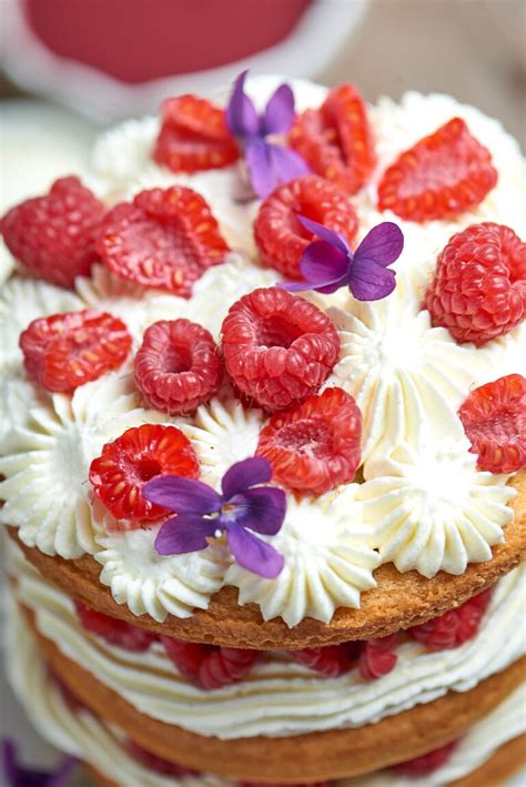 Layer Cake Aux Framboises Recette De F Te Sans Gluten