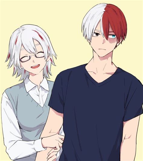 Boku No Hero Academia Todoroki Fuyumi Todoroki Shouto Boku No Hero