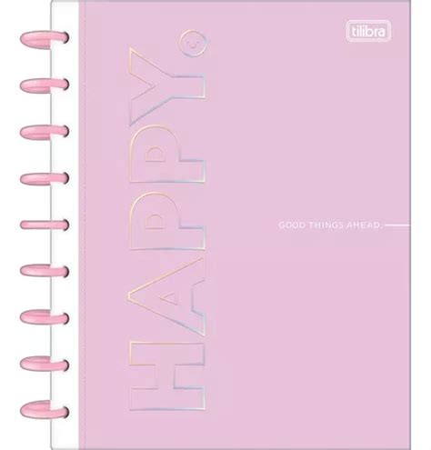 Caderno Tilidisco Inteligente Colegial 10 Matérias Magic Cor Happy