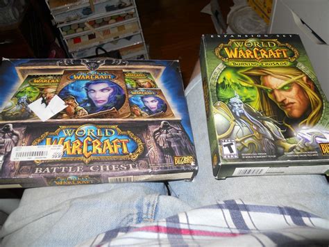 World Of Warcraft Battlechest PC Game 2007 BURNING CRUSADE DISKS