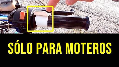 Controlador De Velocidad Crucero Para Moto CASERO YouTube