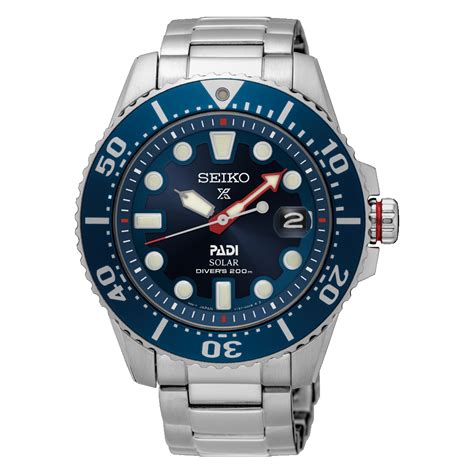 Seiko Prospex Solar Padi Divers Watch Sne P Seiko Boutique