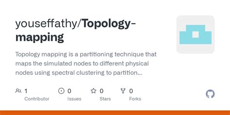github youseffathy topology mapping topology mapping is a partitioning technique that maps