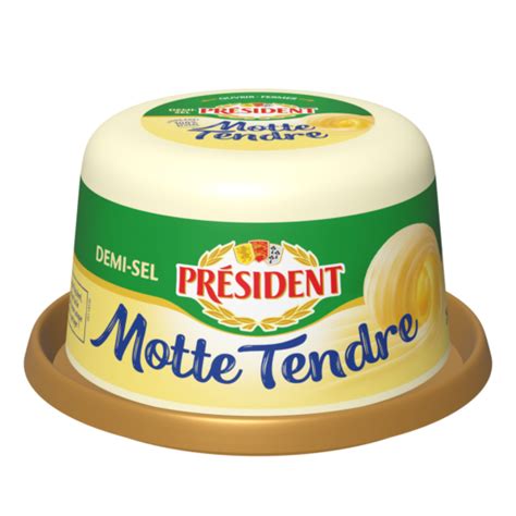 Motte tendre Président Demi sel Président