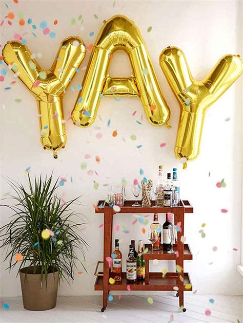 Buy 40 Inch Big Gold Letter N Balloons Birthday Party Decorations Mylar