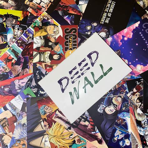 DEED WALL Anime Posters For Room Aesthetic Anime Wall Collage Kit